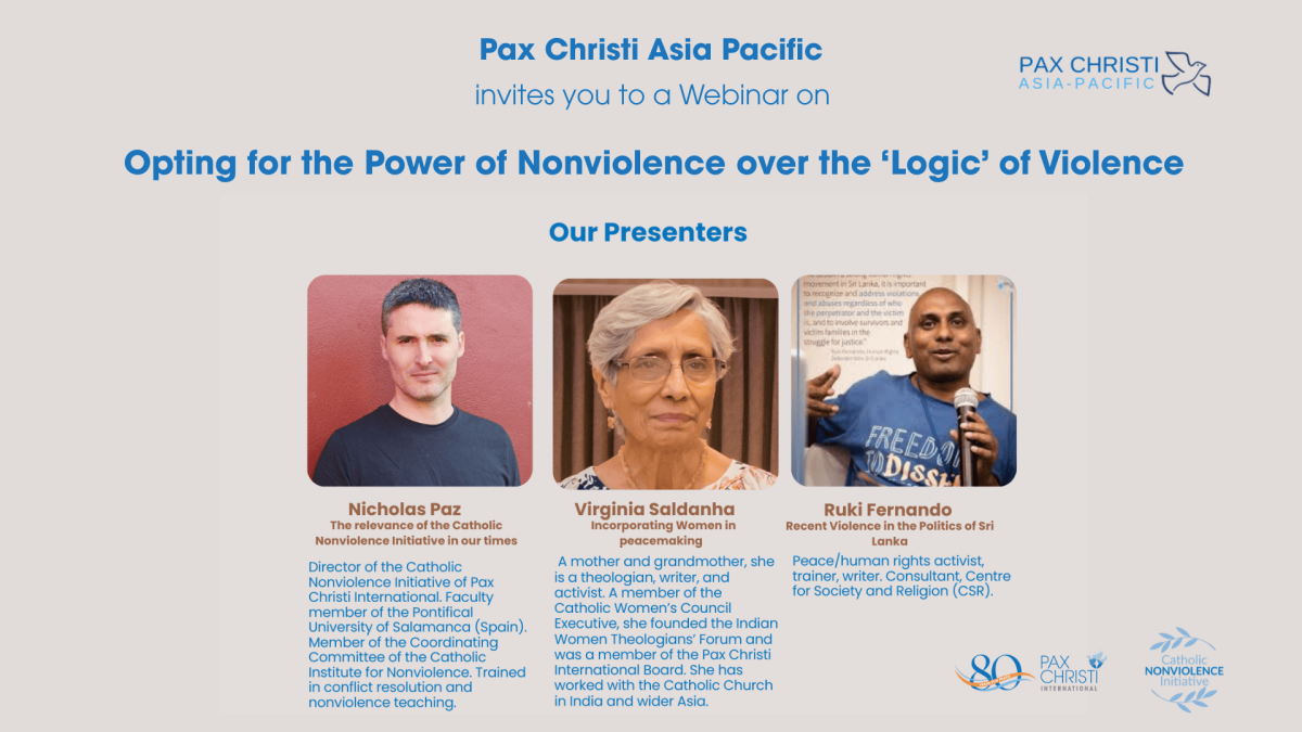 Opting for the Power of Nonviolence over the 'Logic' of Violence - PAX ...